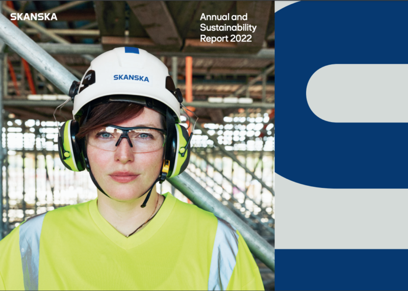 Case studies for Skanska 2022 Annual Report – Fallon Dasey